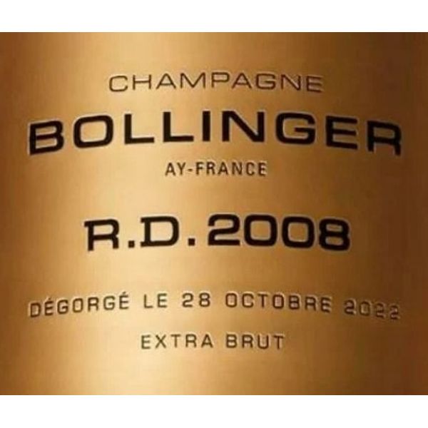 Bollinger, RD 2008 - Latimer Vintners