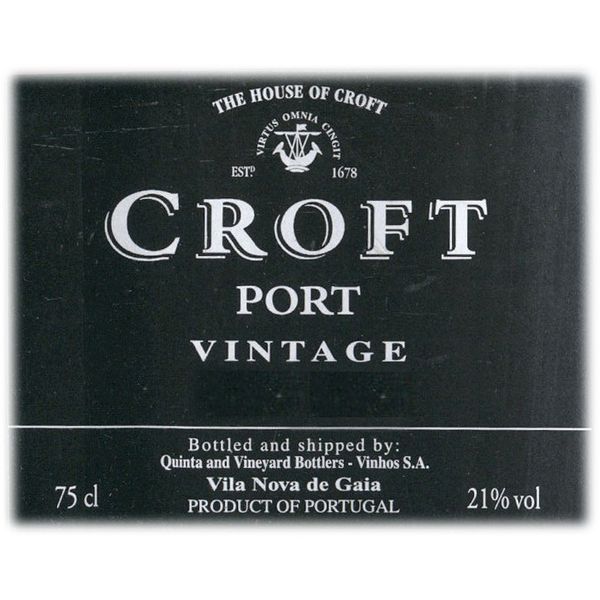 Croft, Vintage Port 1980 - Latimer Vintners