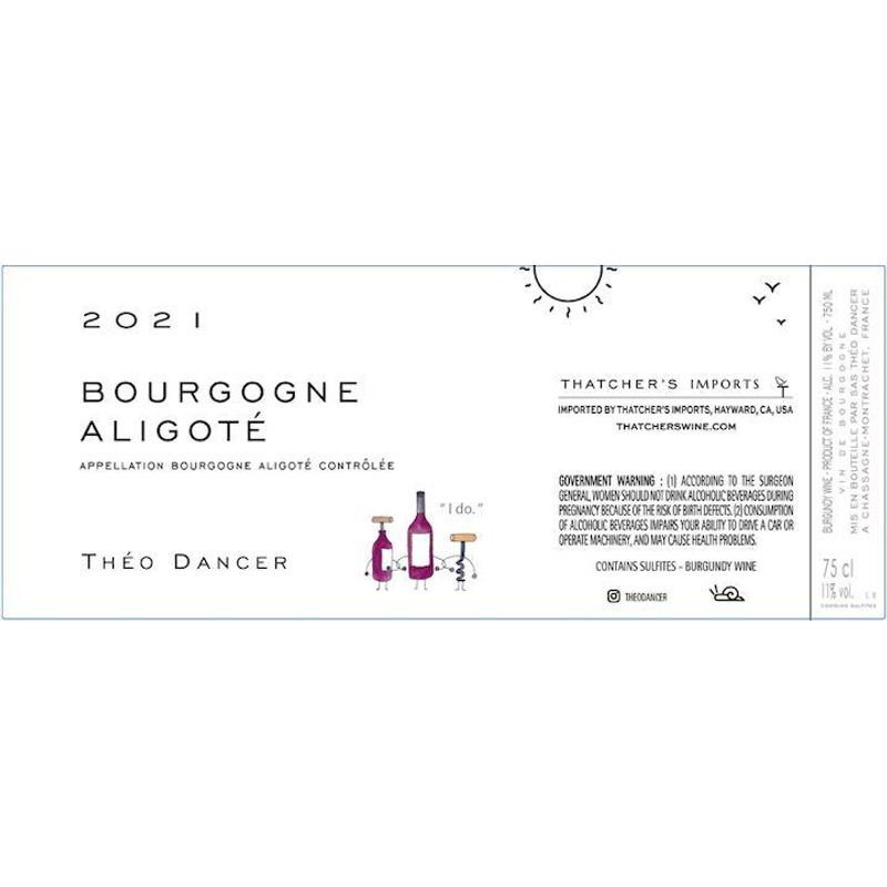 Theo Dancer, Bourgogne Aligote 2022 - Latimer Vintners