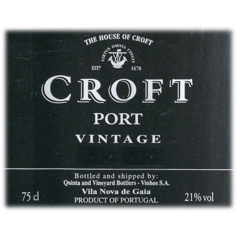 Croft, Vintage Port 1980 - Latimer Vintners