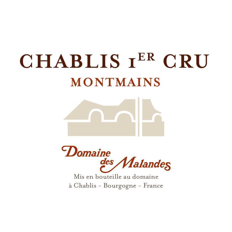 Domaine des Malandes, Chablis Premier Cru, Montmains 2021 - Latimer ...