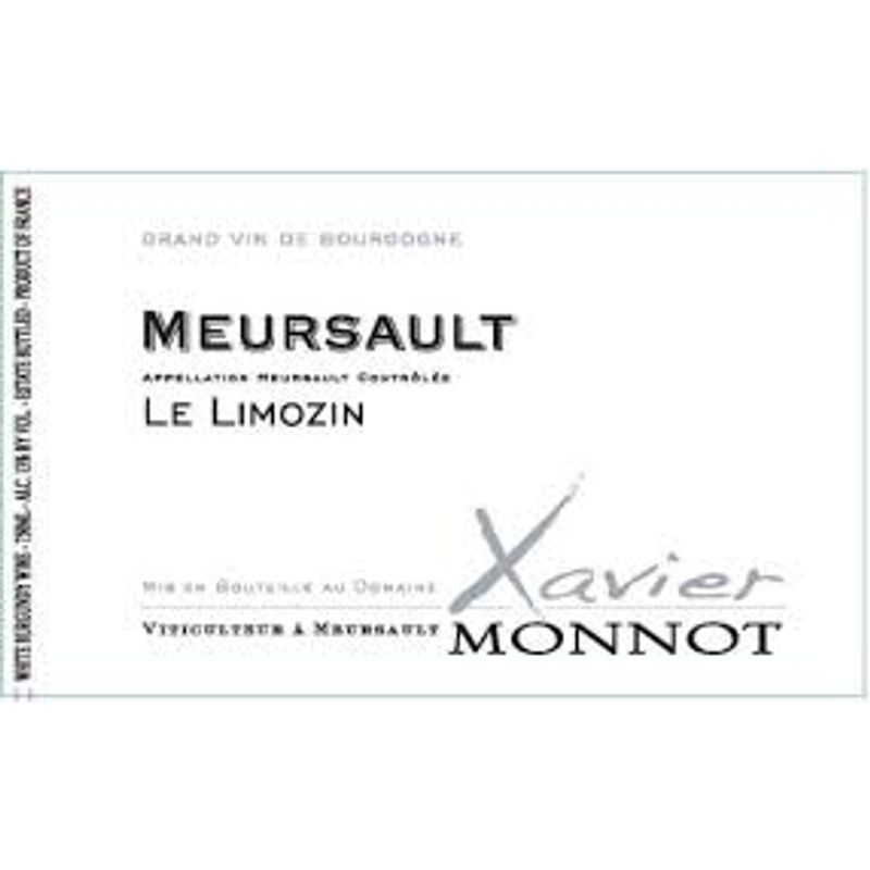 Xavier Monnot Meursault Le Limozin 2021 - Chateau Cellars