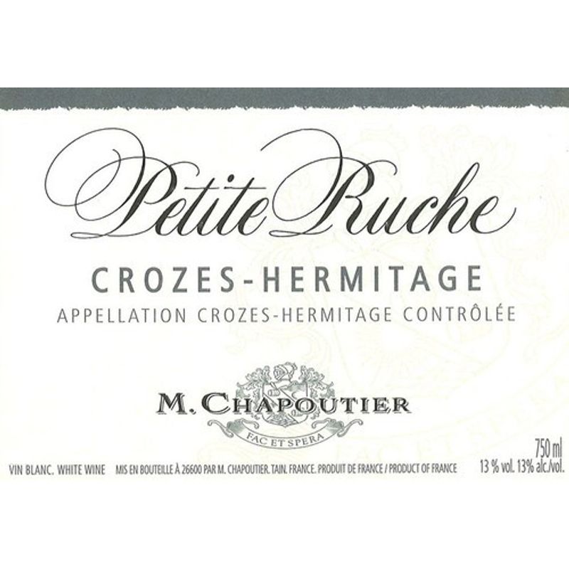 M. Chapoutier Crozes-Hermitage La Petite Ruche Blanc 2017 - Chateau Cellars
