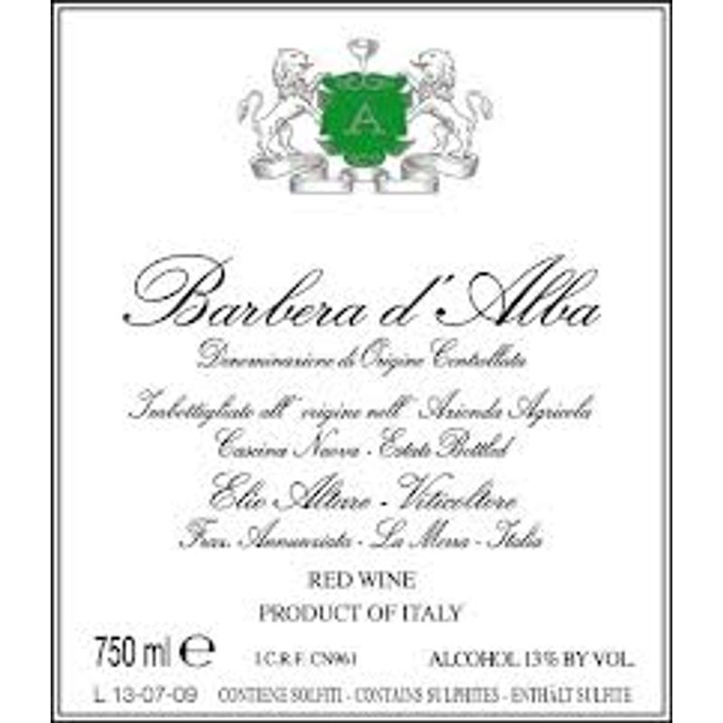 Elio Altare Barbera d'Alba 2021 - Chateau Cellars