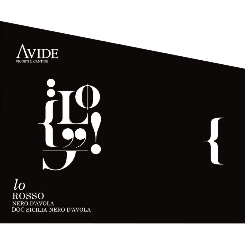 Avide Lo Rosso Nero d'Avola 2019 - Chateau Cellars