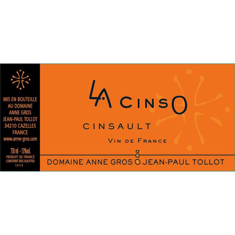 Domaine Anne Gros & Jean-Paul Tollot La Cinso 2018 - Chateau Cellars
