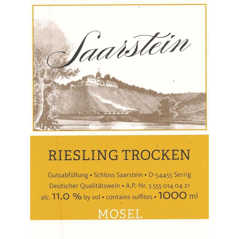 Schloss Saarstein Riesling 2022 - Chateau Cellars