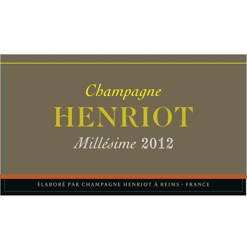 Henriot Brut Millesime 2012 - Chateau Cellars