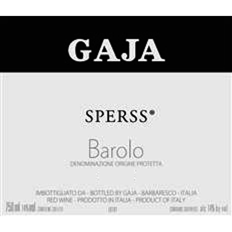 Gaja Sperss Langhe - Barolo 2018 - Chateau Cellars