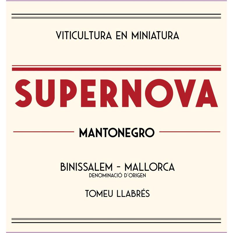 Ca'n Verdura Viticultors Supernova Mantonegro 2021 - Chateau Cellars