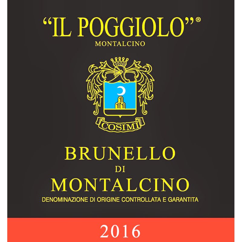 Rodolfo Cosimi Il Poggiolo Brunello di Montalcino DOCG 2016 - Chateau ...