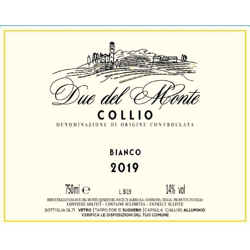 Due del Monte Bianco Collio 2021 - Chateau Cellars