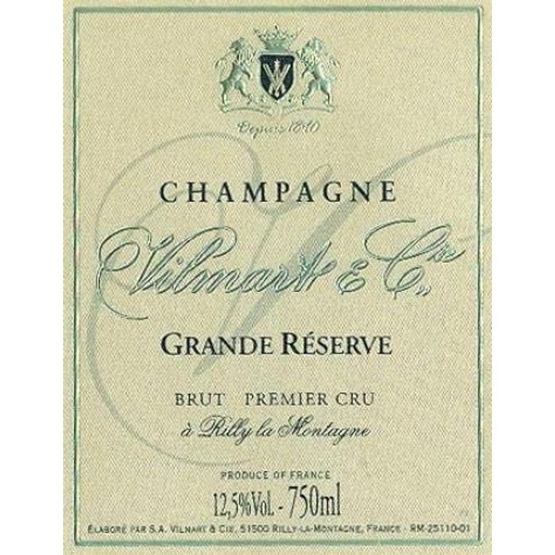 Vilmart & Cie Grande Reserve Premier Cru Brut NV - Chateau Cellars
