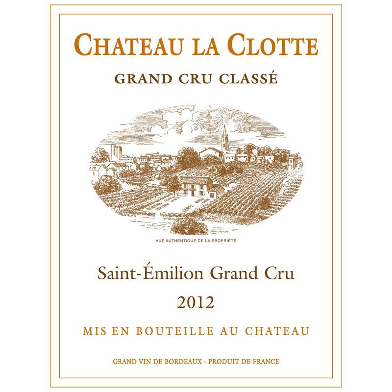 2020 Chateau La Clotte Grand Cru Classe Saint-Emilion Grand Cru [Future ...