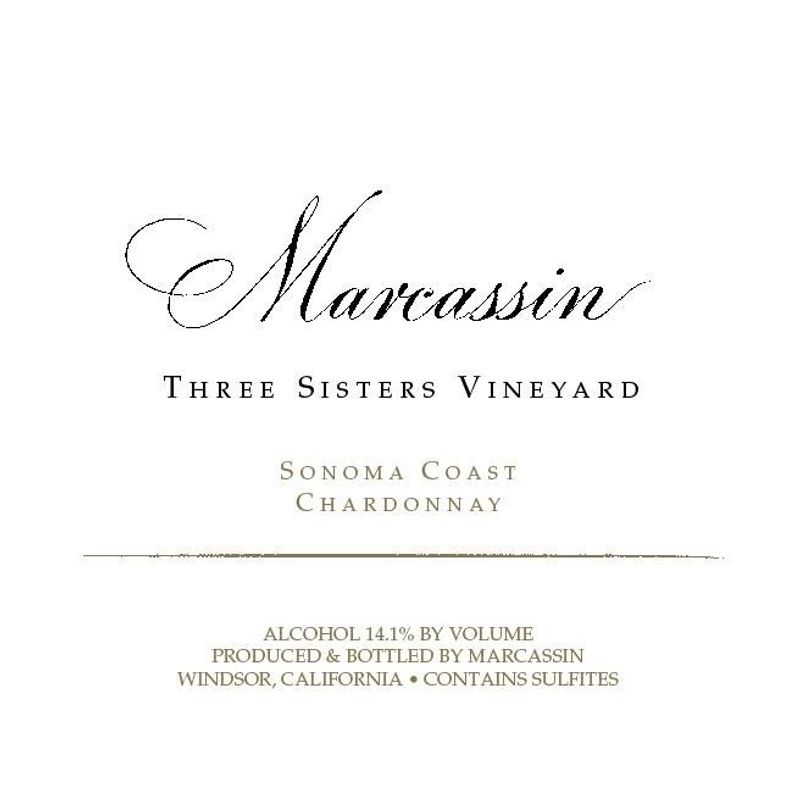 2009 Marcassin Winery Chardonnay Three Sisters Vineyard Sonoma Coast ...