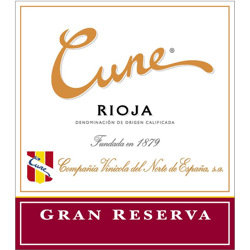2016 CVNE Cune Gran Reserva Rioja - The Wine Cellarage