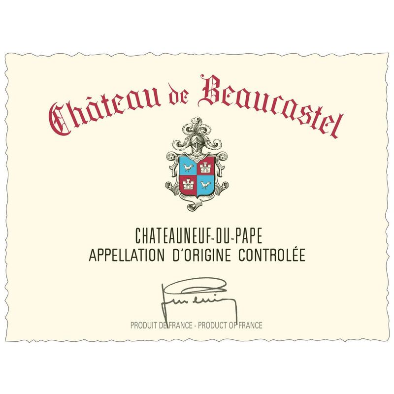 2019 Chateau de Beaucastel Rouge Chateauneuf-du-Pape [Future Arrival ...