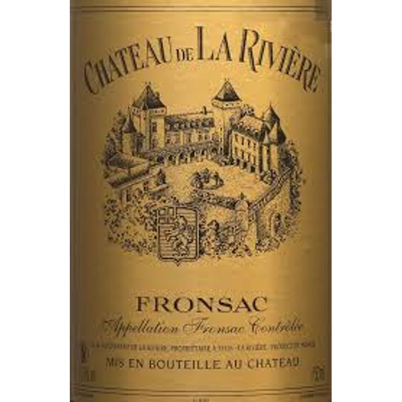2018 Chateau de la Riviere Fronsac 1.5L [Future Arrival] - The Wine ...