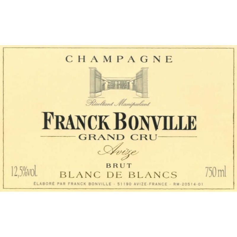 NV Franck Bonville Avize Grand Cru Blanc de Blancs Brut 1.5L [Future Arrival] - The Wine Cellarage