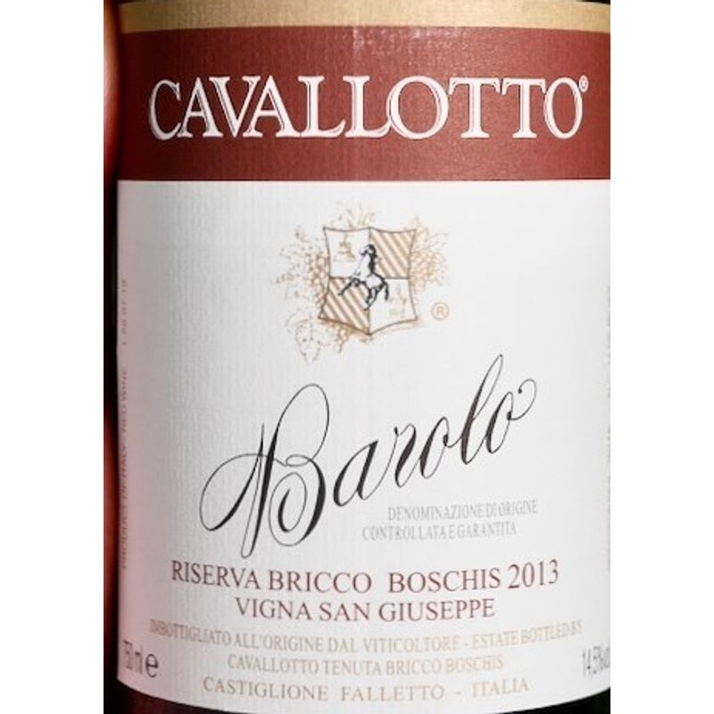 2019 Cavallotto Barolo San Giuseppe Riserva - The Wine Cellarage