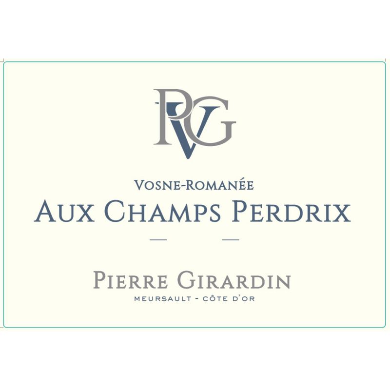 2021 Pierre Girardin Vosne-Romanee Aux Champs Perdrix [Future Arrival ...