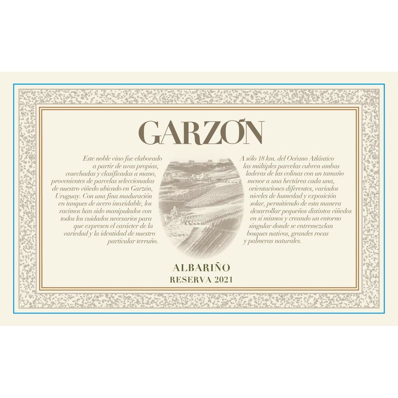2021 Bodega Garzon Albarino Riserva - The Wine Cellarage