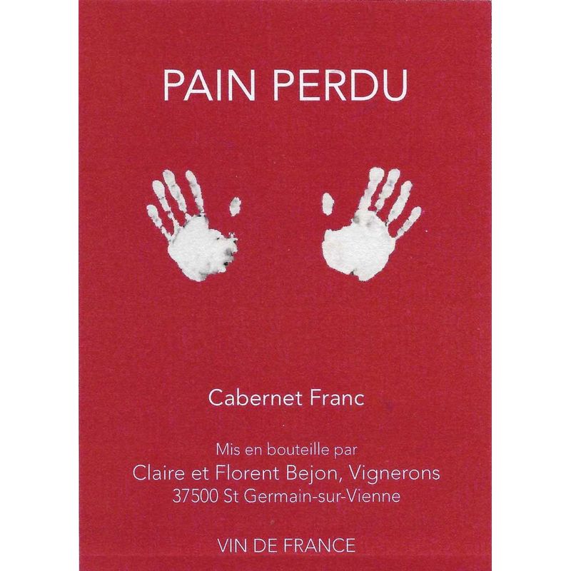 2021 Claire et Florent Bejon Pain Perdu Cabernet Franc VdF [Future ...