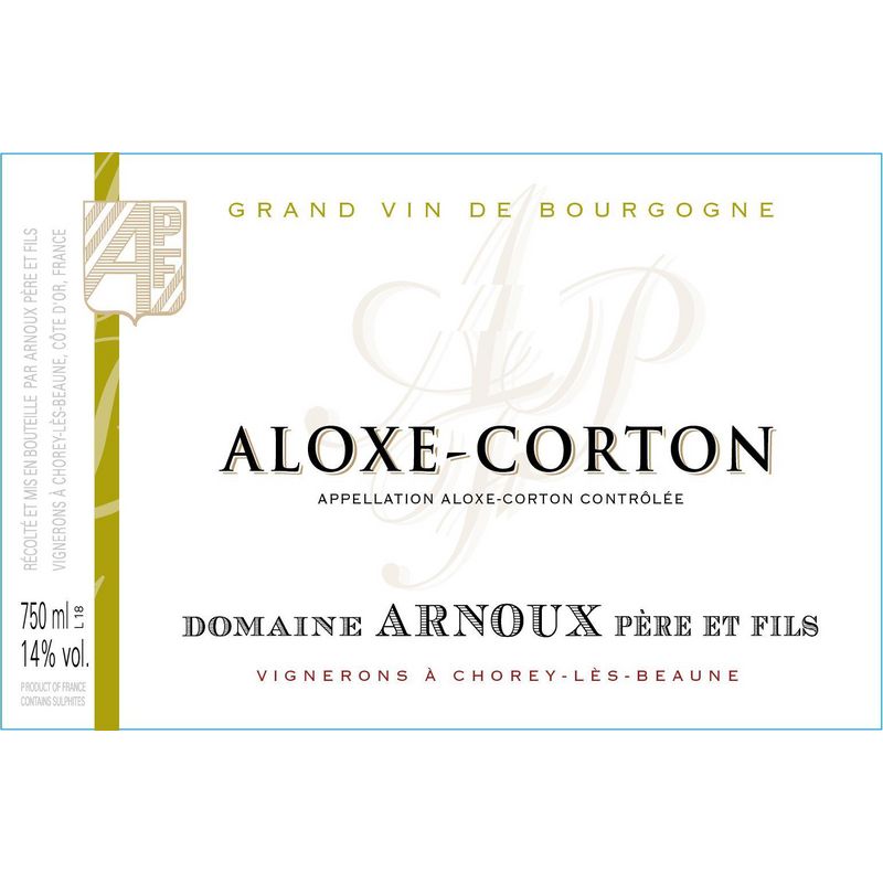 2022 Domaine Arnoux Pere et Fils Aloxe-Corton Rouge [Future Arrival ...