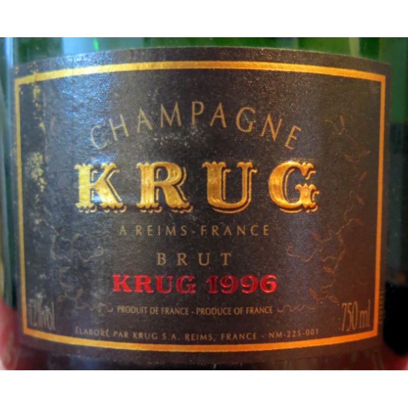 1996 Krug Vintage Brut - The Wine Cellarage