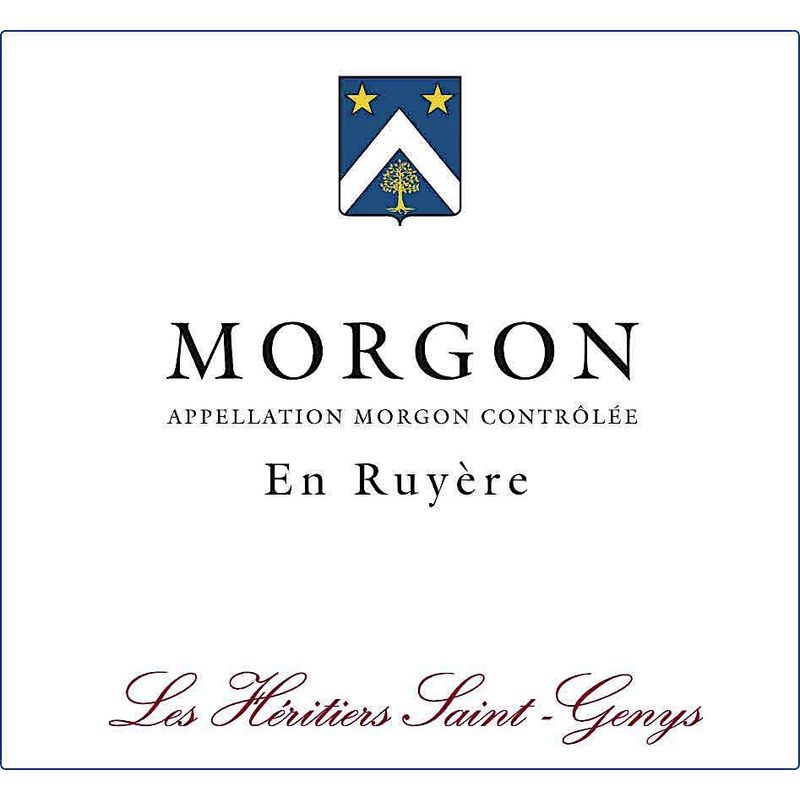 2018 Les Heritiers Saint-Genys Morgon En Ruyere [Future Arrival] - The ...