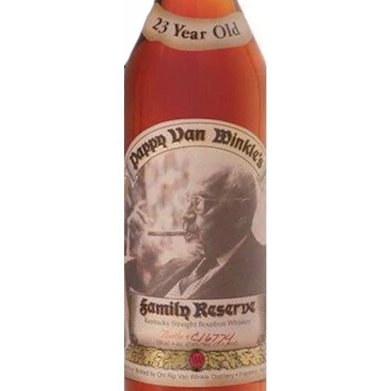 Pappy Van Winkle's Kentucky Straight Bourbon Family Reserve 23YO ...