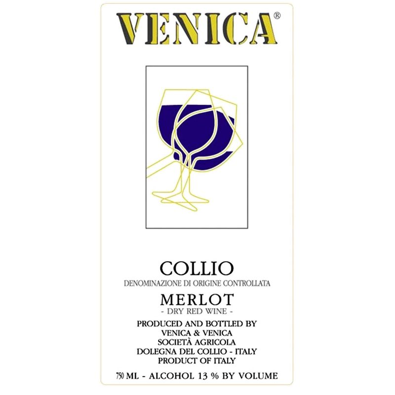 Gordons Wine | VENICA & VENICA COLLIO MERLOT 2018 750 ML - Gordons Wine