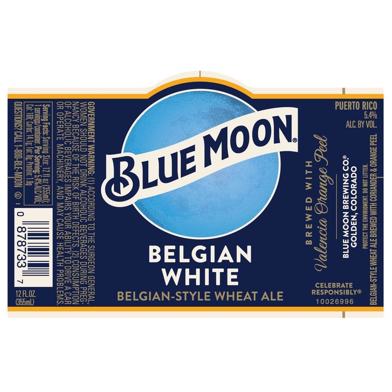 Blue Moon Label